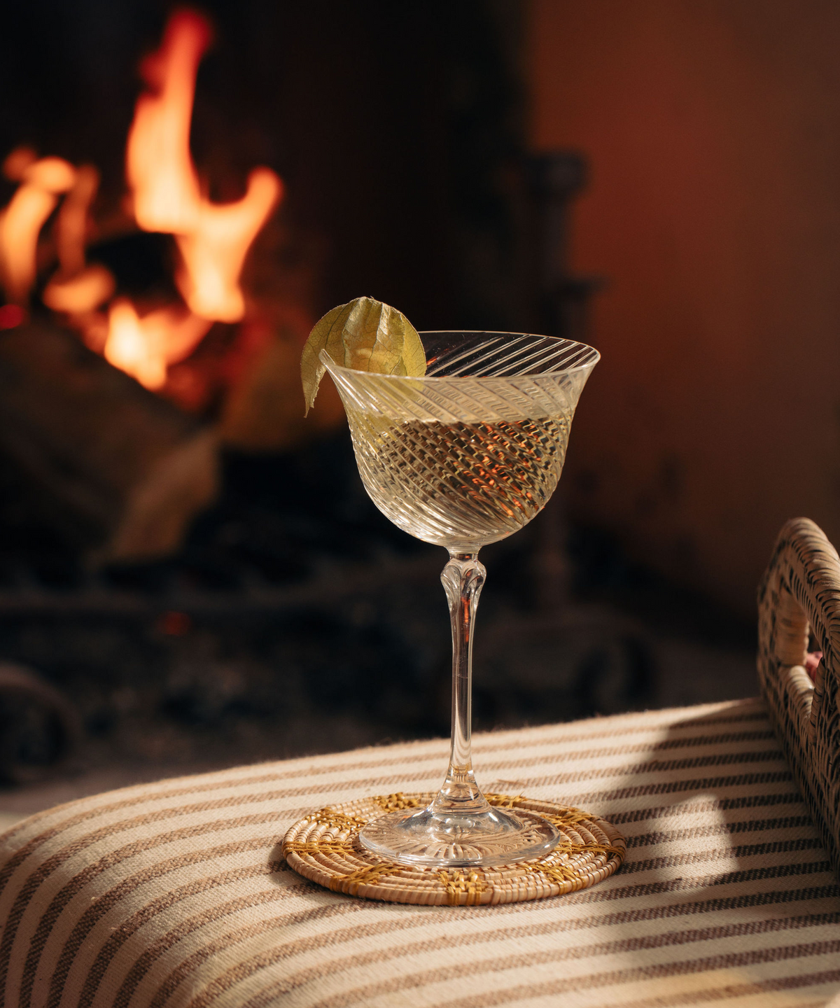 Set of 6 Julia Twisted Cut Crystal Coupes | REBECCA UDALL – Rebecca Udall