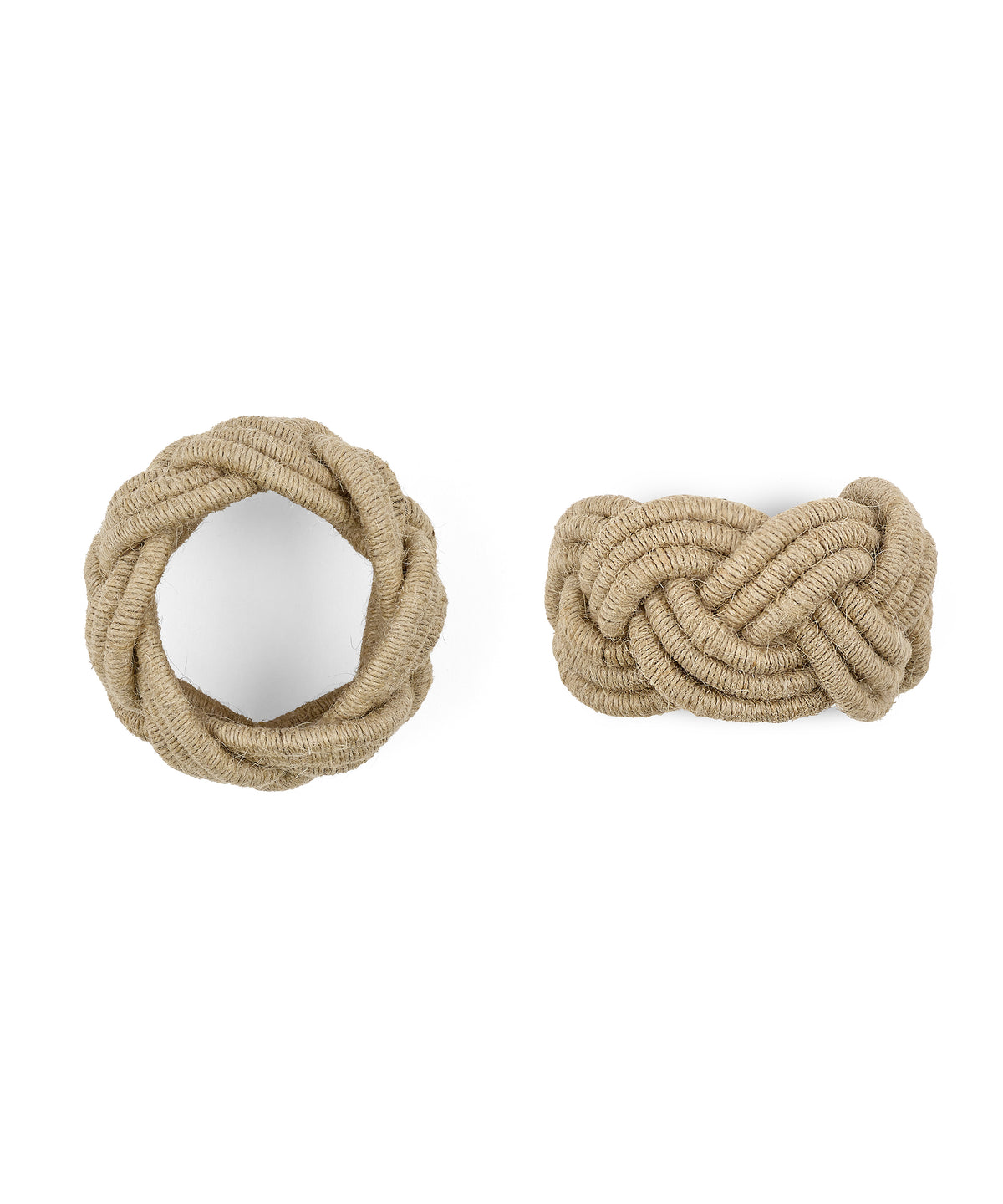 Set of 4 Braided Rope Napkin Rings – Rebecca Udall