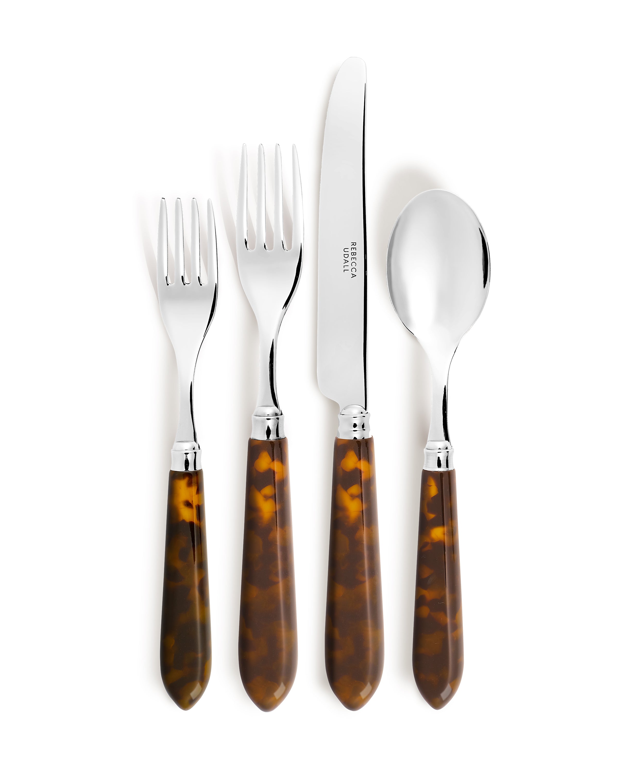 Classic Cutlery Set, Tortoiseshell | REBECCA UDALL – Rebecca Udall