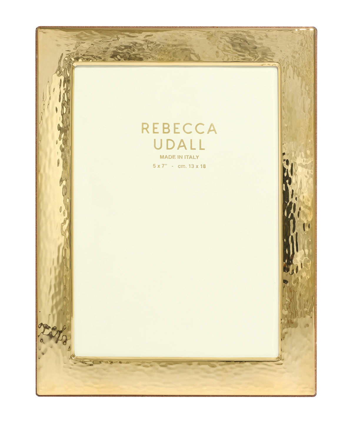 Gold Plated Hammered Photo Frame – Rebecca Udall